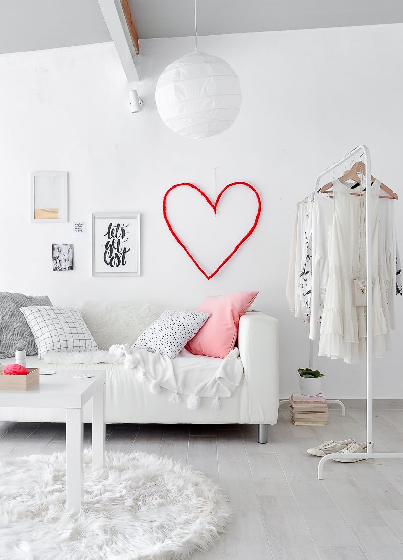 Heart Wall Art for Valentine's Day Heart Wall Art for Valentine's Day