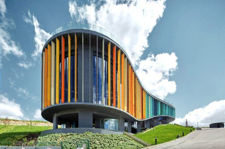 12 Mesmerizing Buildings With Colored Glass Facades